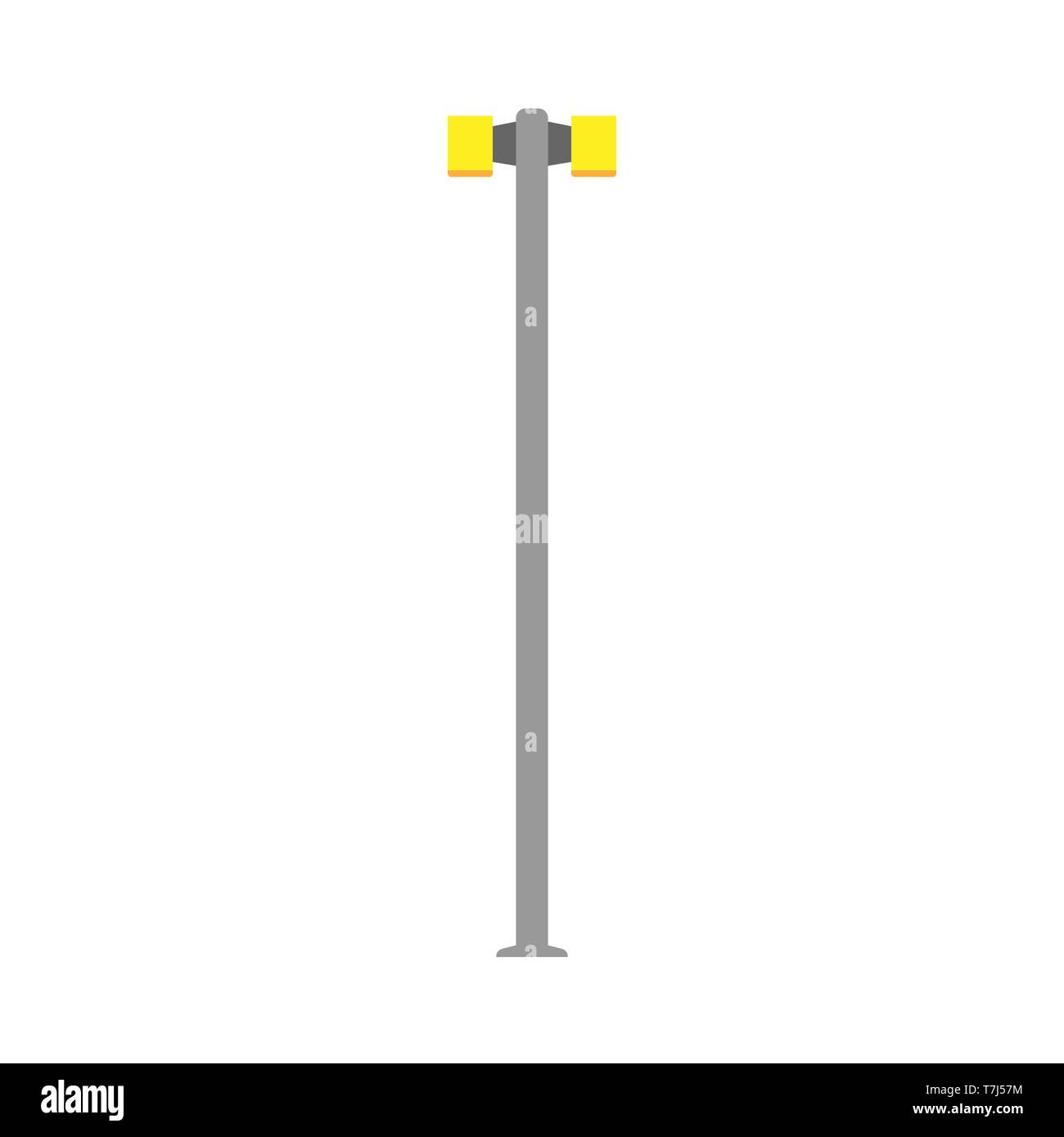 Road illumination night Cut Out Stock Images & Pictures - Alamy