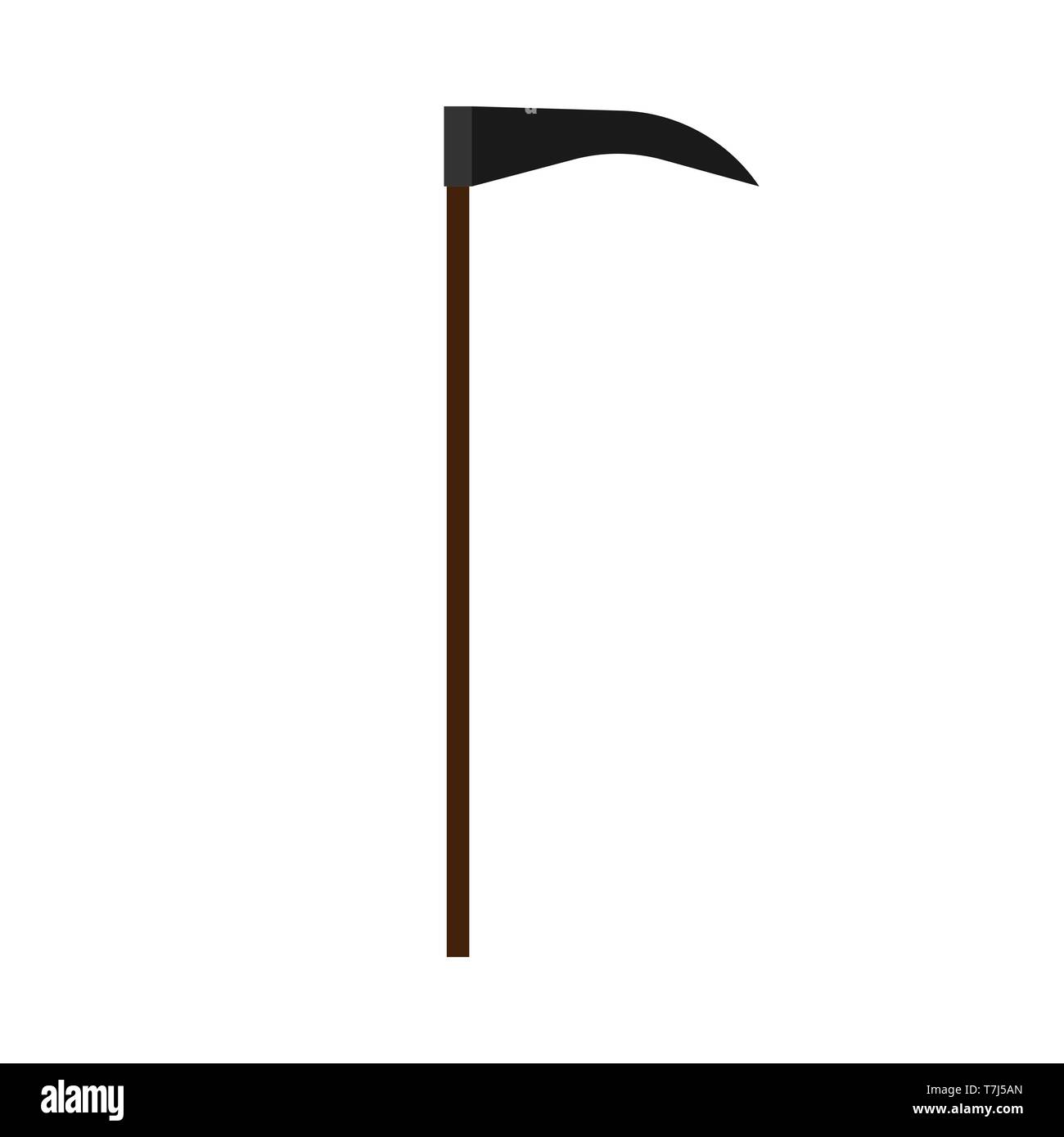 Farmer scythe Stock Vector Images - Alamy