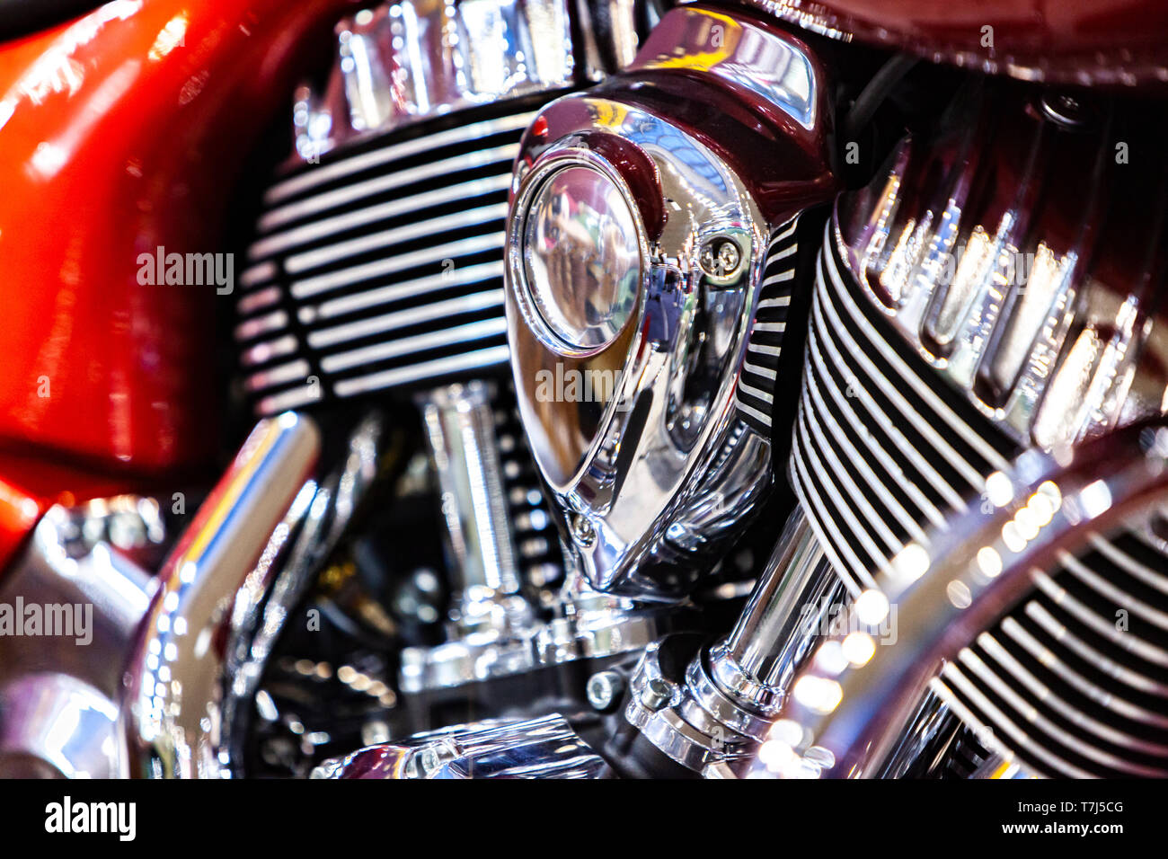Shiny motorcycle hi-res stock photography and images - Alamy