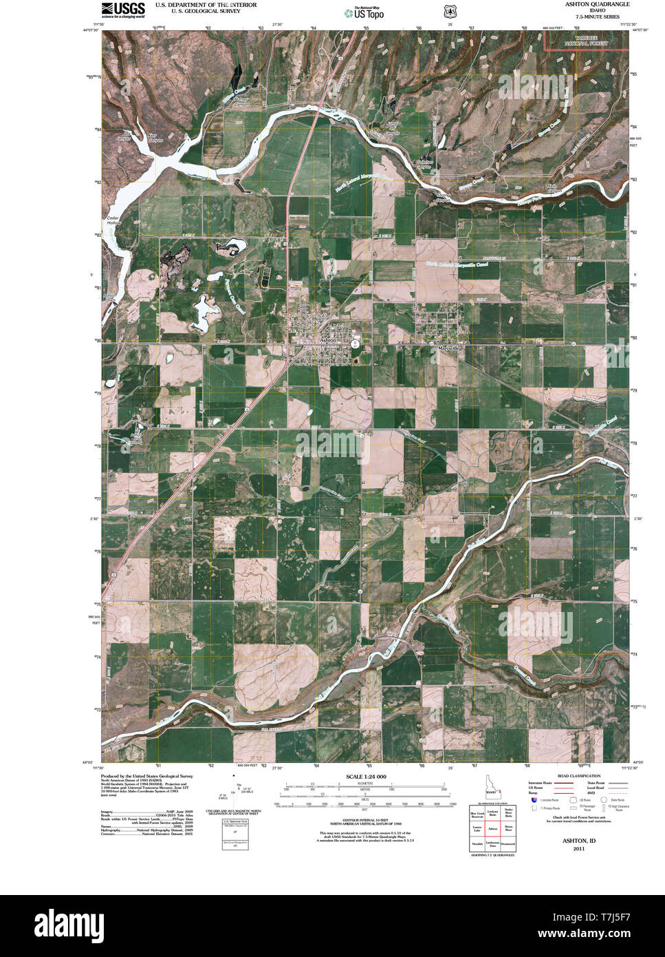 Ashton map Cut Out Stock Images & Pictures - Alamy