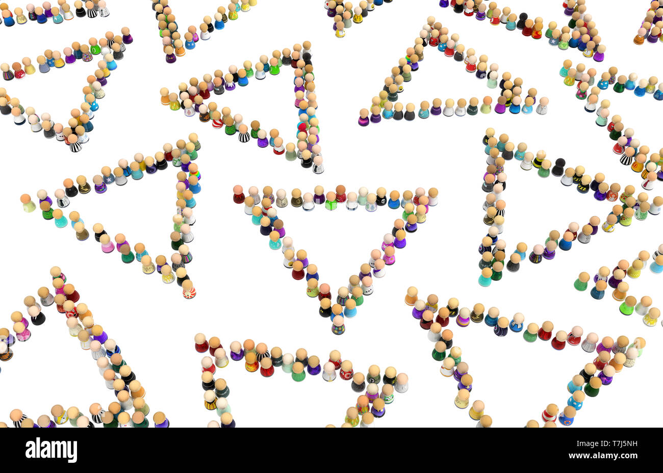 Crowd formation hi-res stock photography and images - Alamy