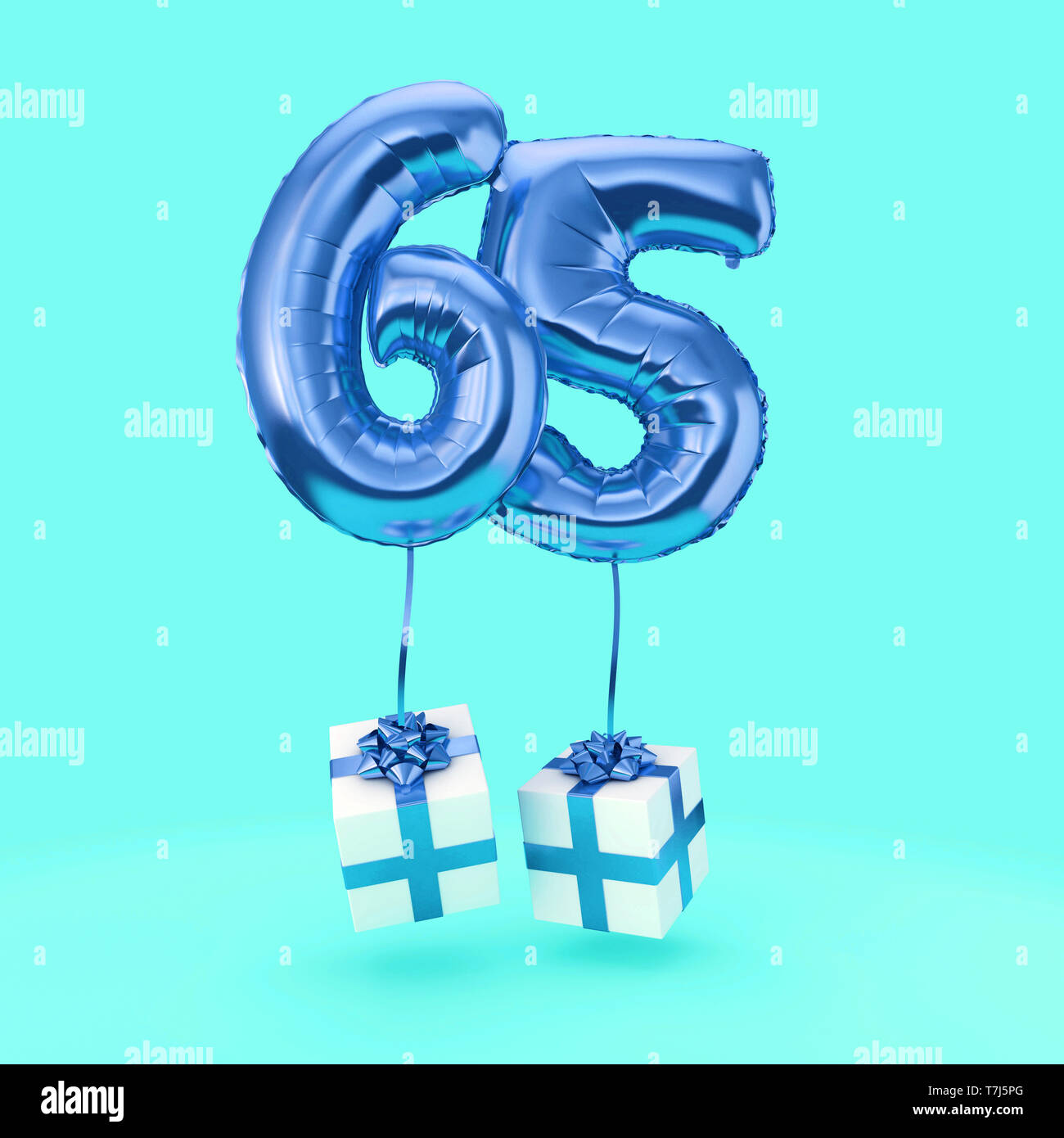 Helium balloon number hi-res stock photography and images - Alamy