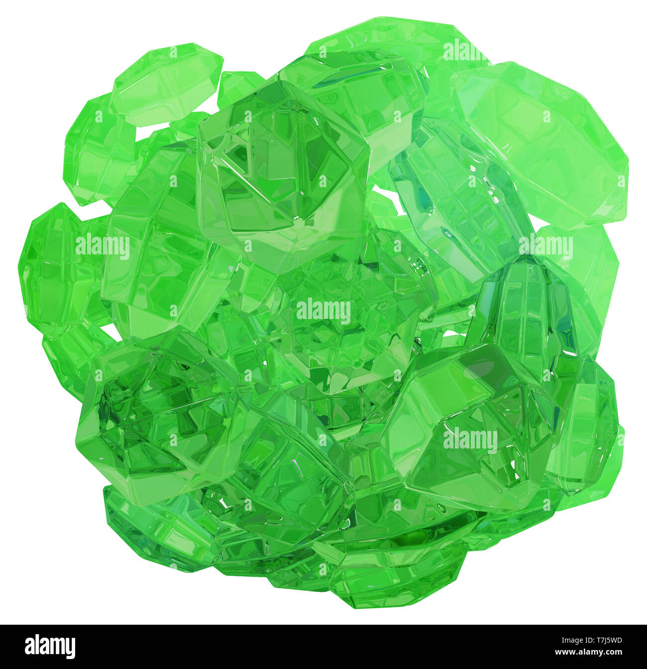 Emerald green crystals hi-res stock photography and images - Alamy