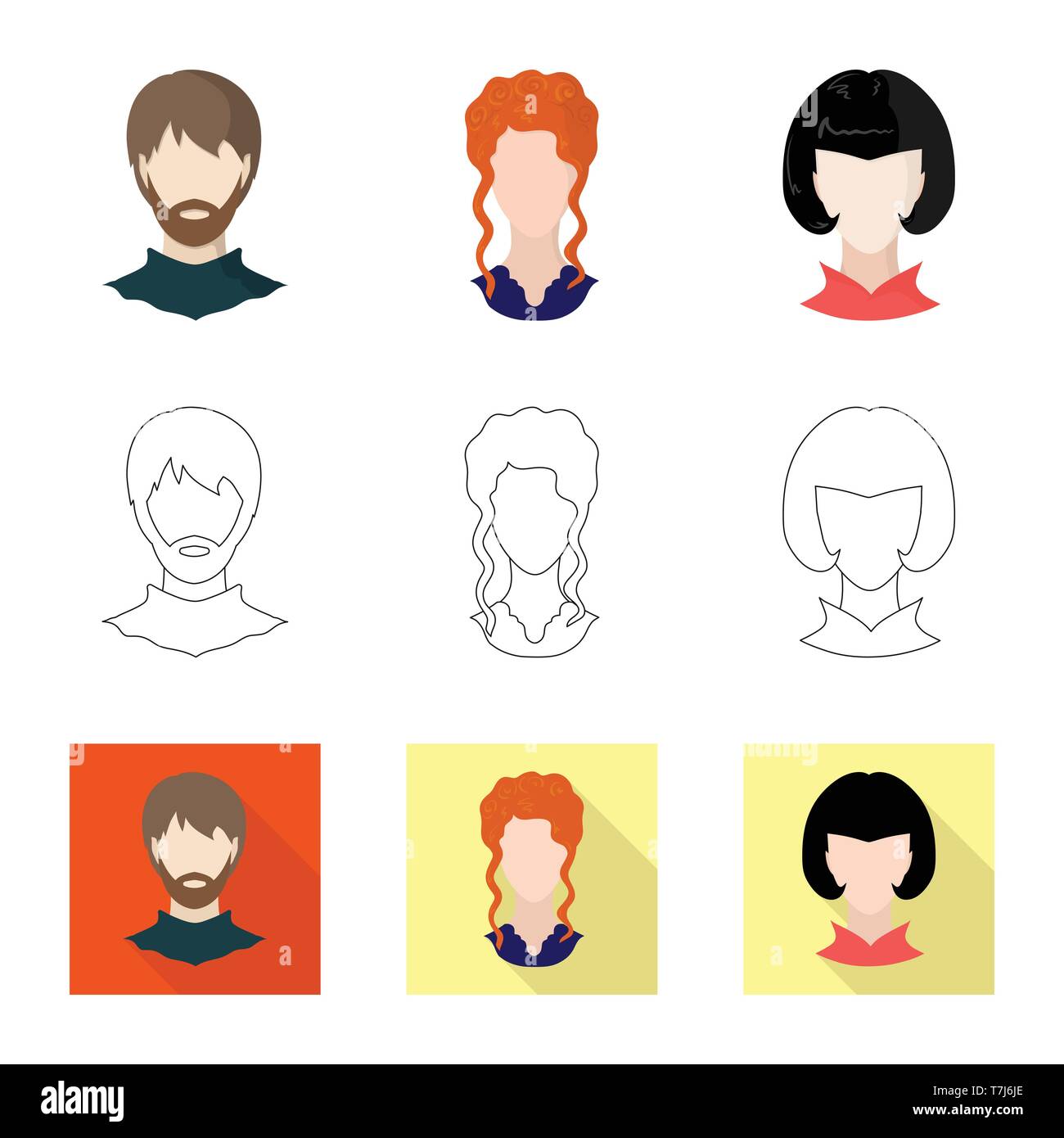 Vector design of professional and photo logo. Collection of ...