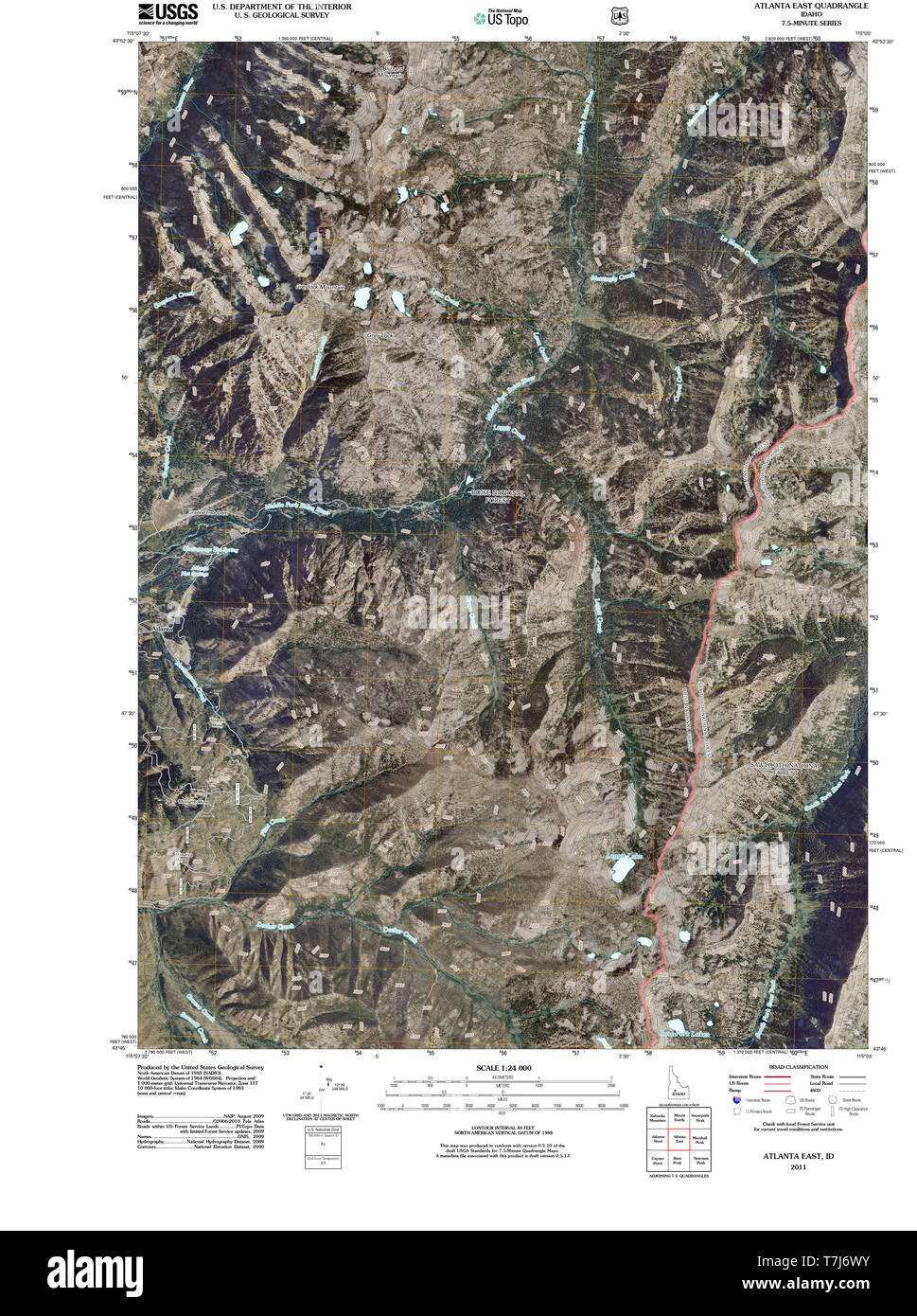 Atlanta idaho hi-res stock photography and images - Alamy