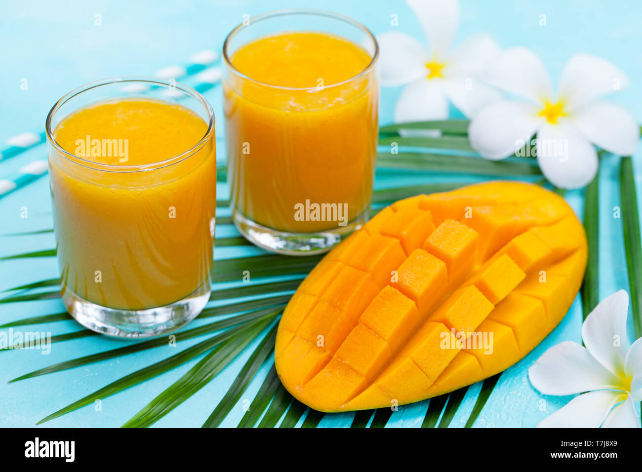 Mango Smoothie Wallpaper