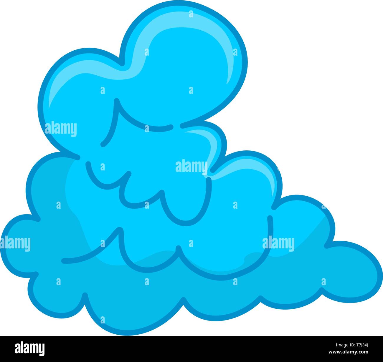 Blue sky and shadows Stock Vector Images - Alamy