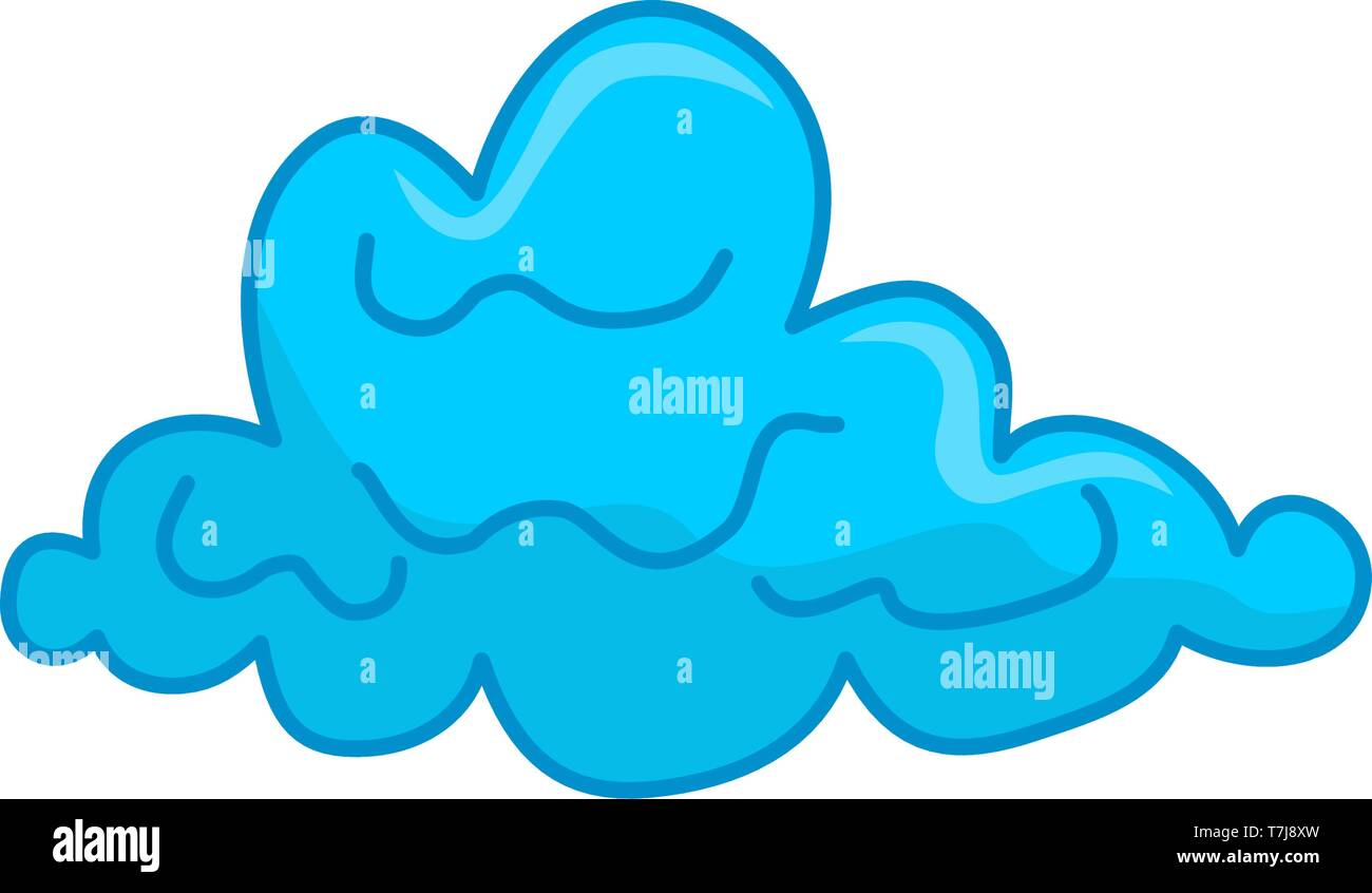 Cloud Blue Design Graphic Template Vector Stock Vector Image & Art - Alamy