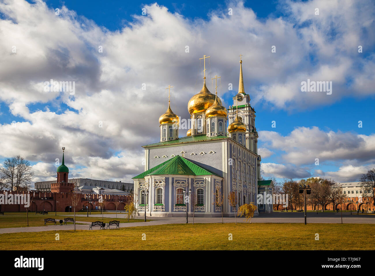 Russia. Tula. The Cathedral of the assumption Stock Photo - Alamy