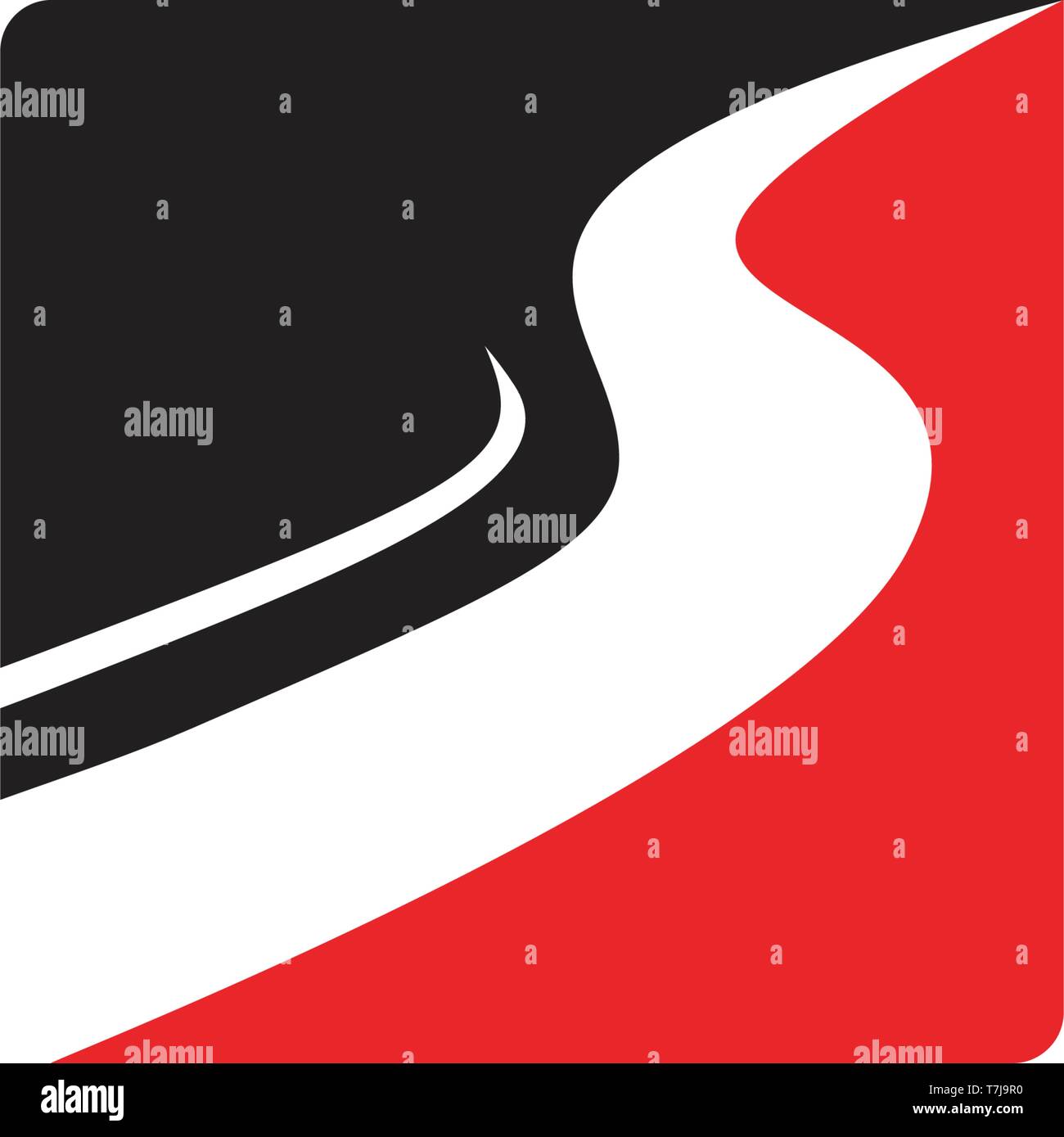 Faster way Logo Template vector icon illustration design Stock Vector ...