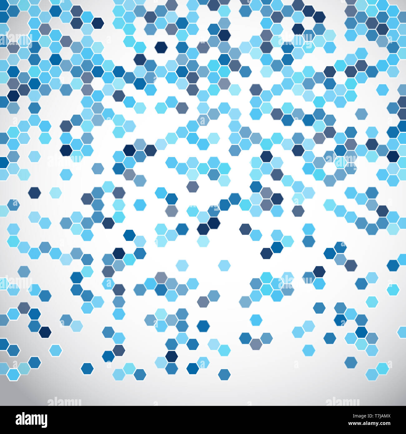 Abstract background with modern hexagon pattern Stock Photo - Alamy