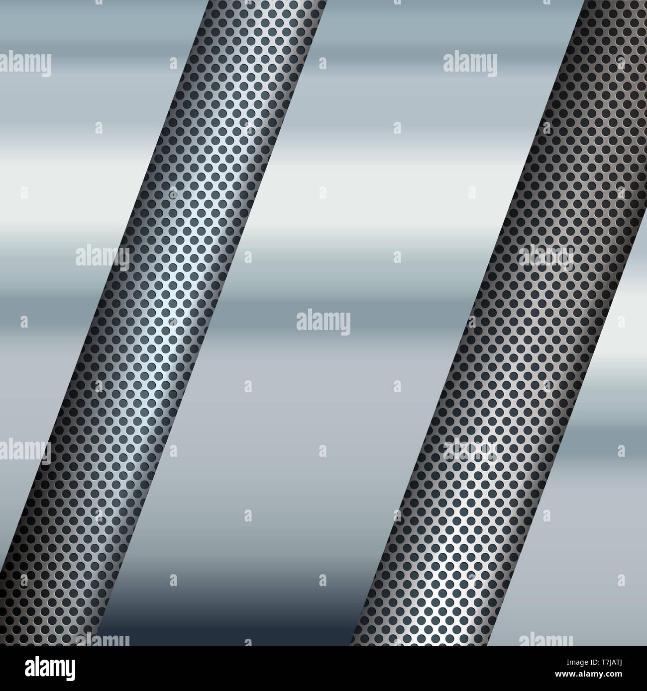 Abstract background with different metallic textures Stock Photo - Alamy