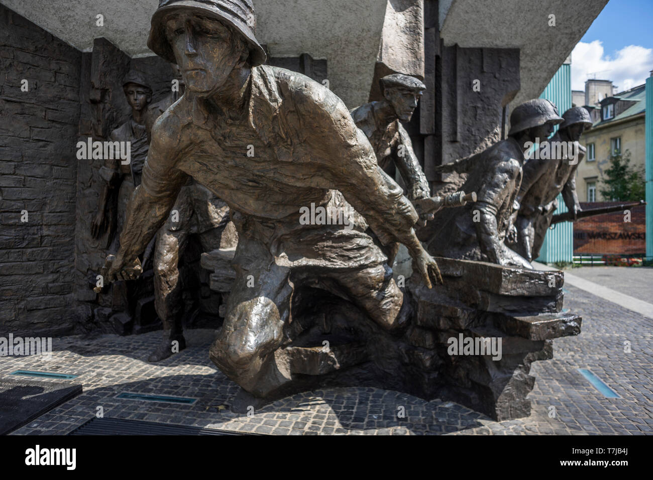 Uprising Memorial in Warsaw, Poland 2018 Stock Photo - Alamy