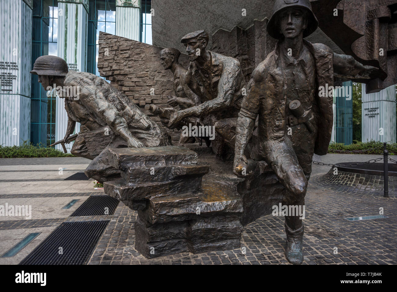 Uprising Memorial in Warsaw, Poland 2018 Stock Photo - Alamy