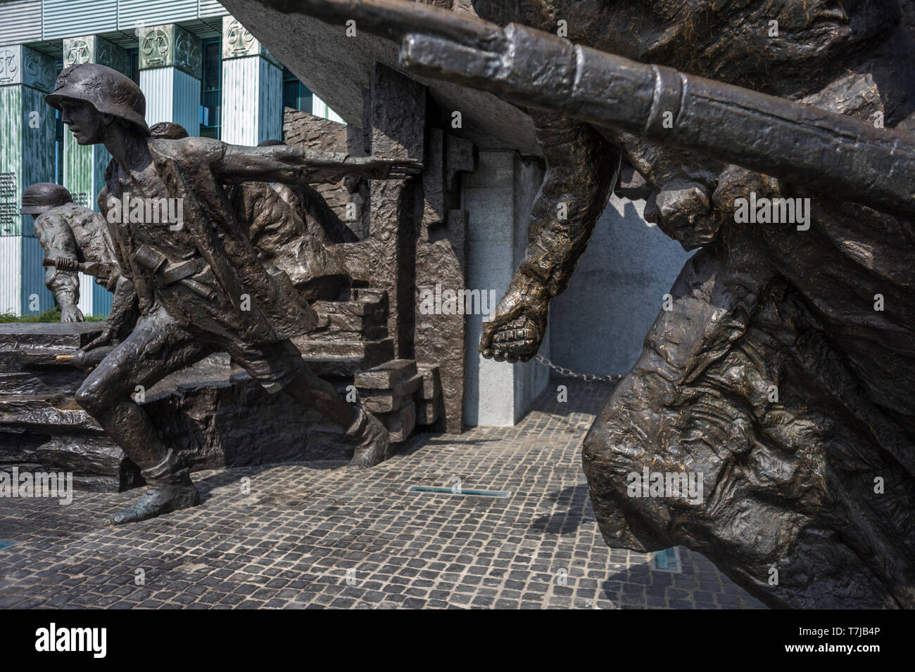 Uprising Memorial in Warsaw, Poland 2018 Stock Photo - Alamy