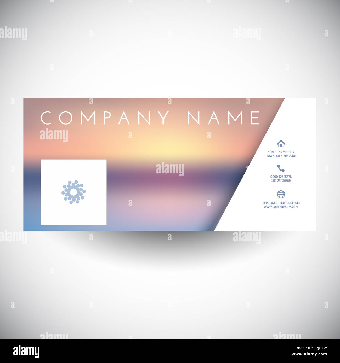Social media timeline cover with blurred landscape design Stock Photo ...