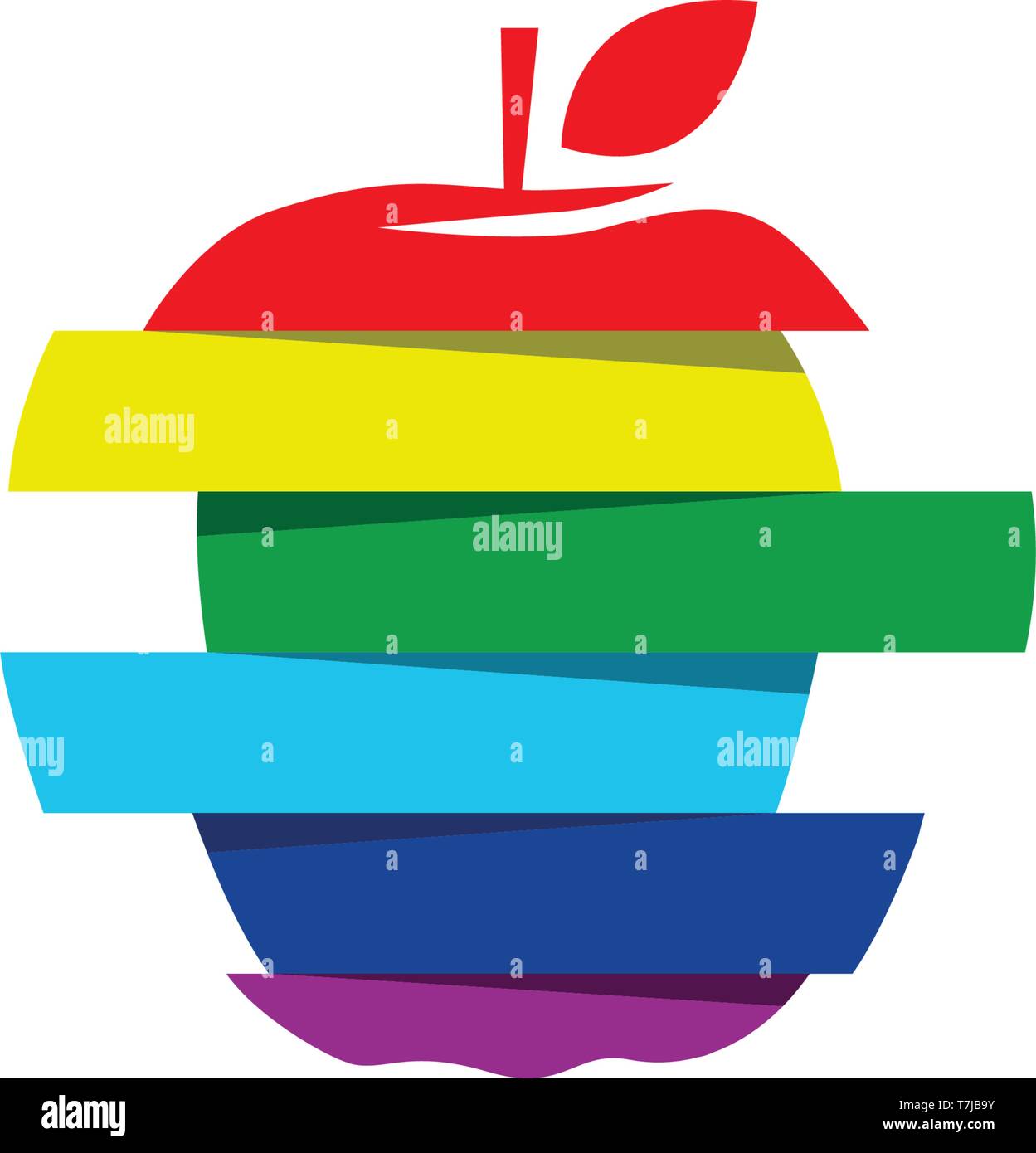 Apple logo and symbols vector illustration icons app Stock Vector Image ...