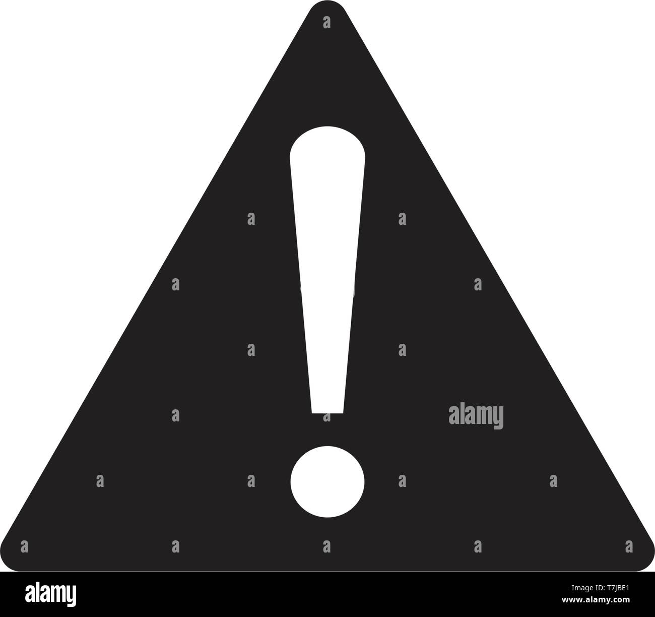 warning logo and symbols template Stock Vector Image & Art - Alamy