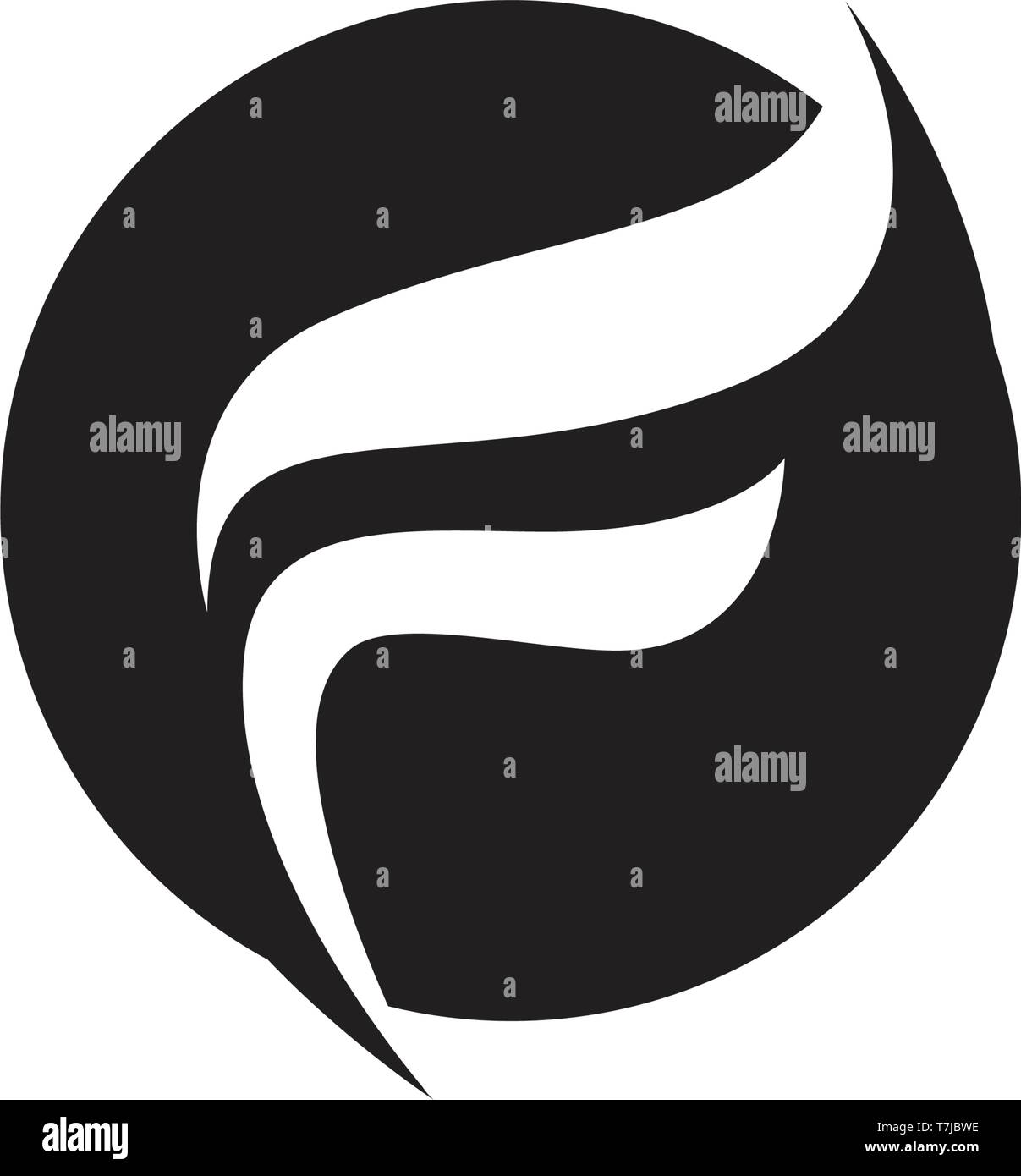 F letter logo and symbols template vector icons Stock Vector Image ...