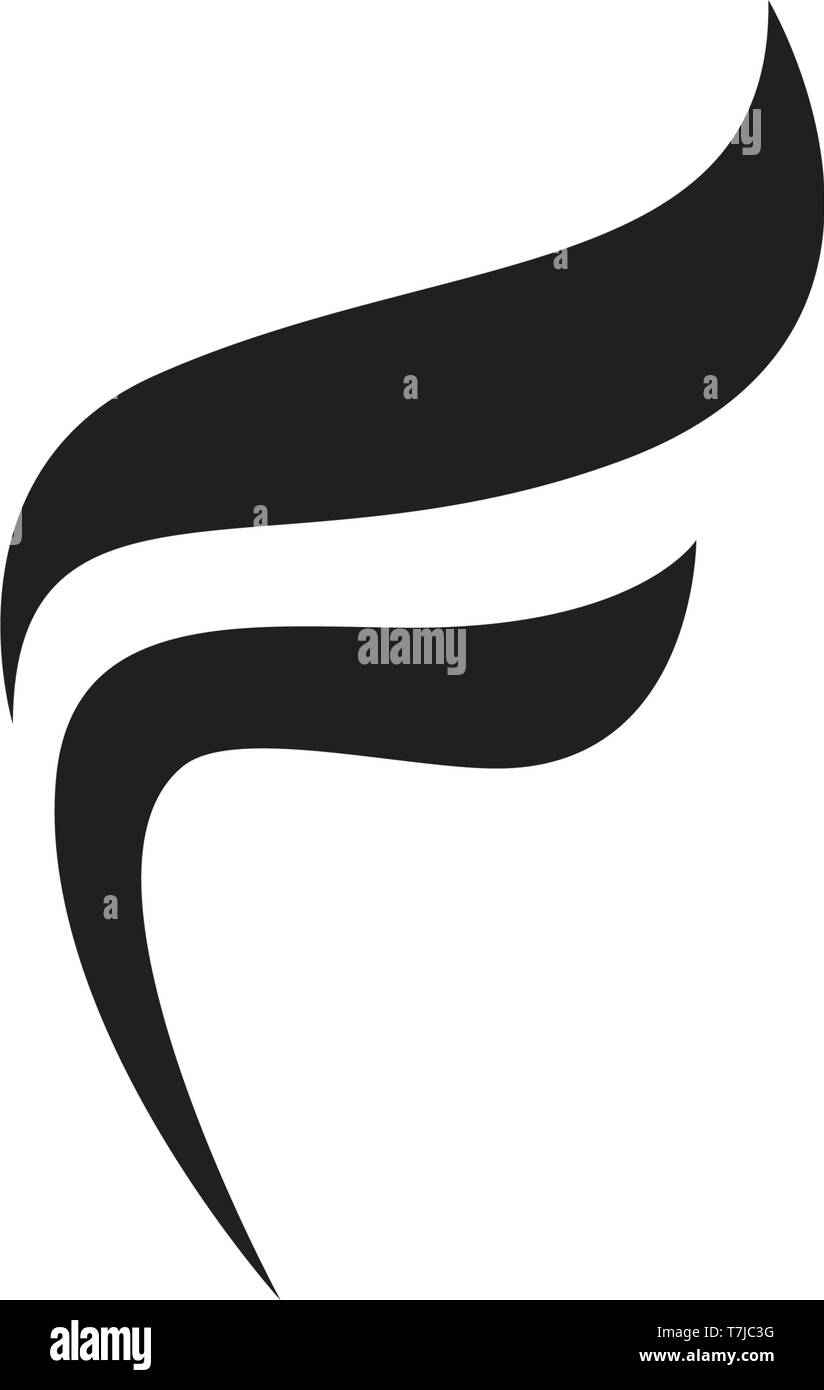 F letter logo and symbols template vector icons Stock Vector Image ...