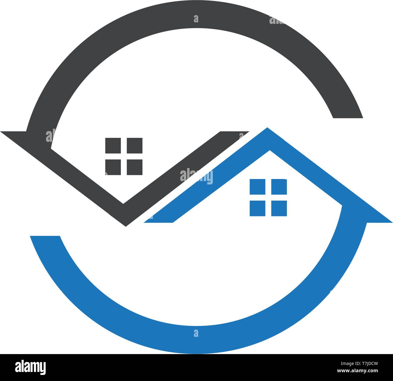 Home and building logo and symbol vector template Stock Vector Image ...