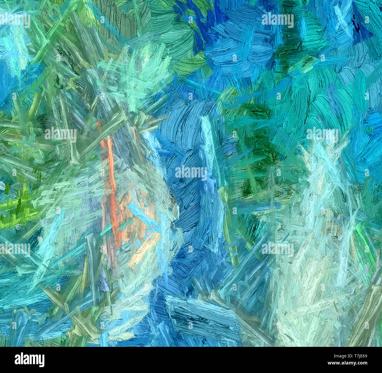 Abstract Pastel Painting Demonstrations