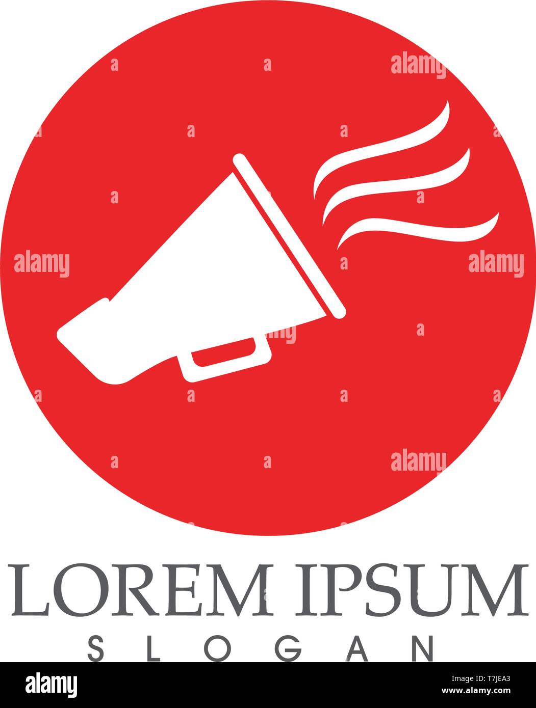 megaphone vector icon Stock Vector Image & Art - Alamy