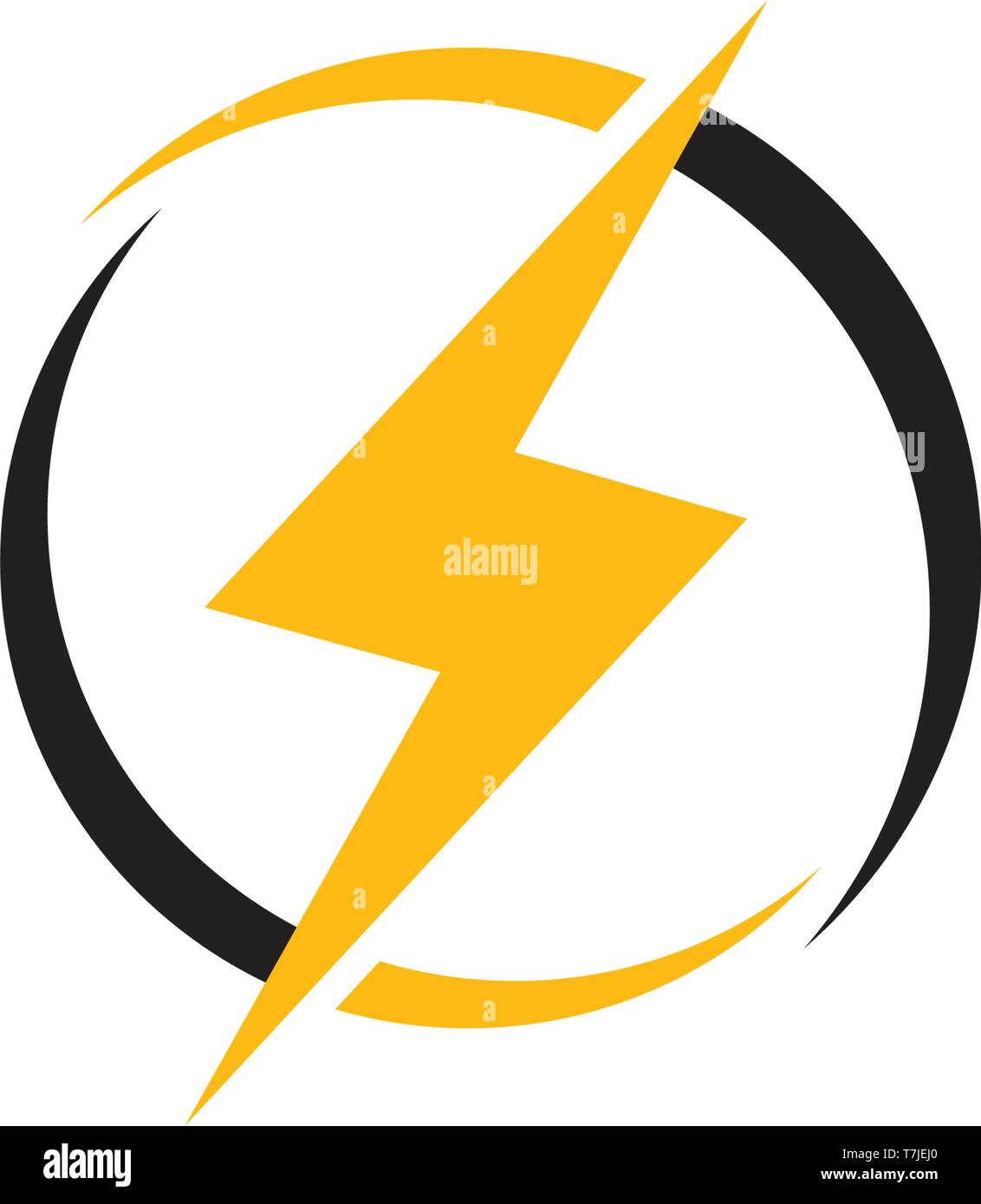 lightning icon logo and symbols Stock Vector Image & Art - Alamy
