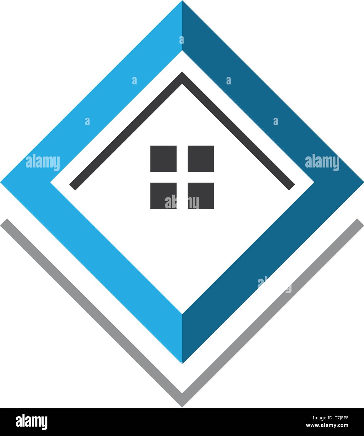 Home and building logo symbol Stock Vector Image & Art - Alamy