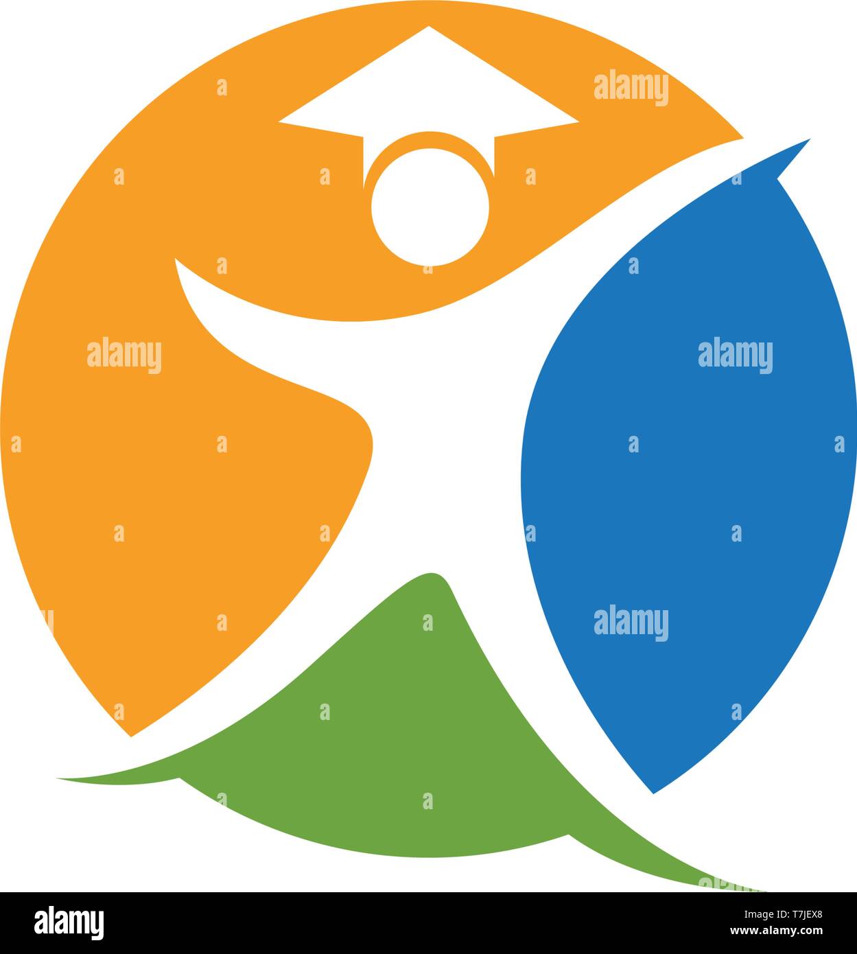 Education Logo Template vector illustration design Stock Vector Image ...