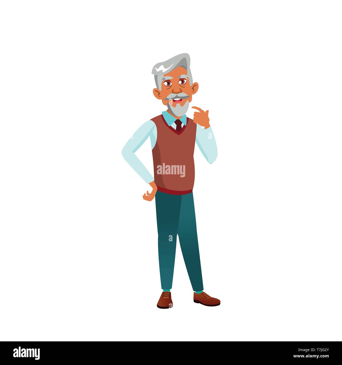 Middle aged gentleman Stock Vector Images - Alamy