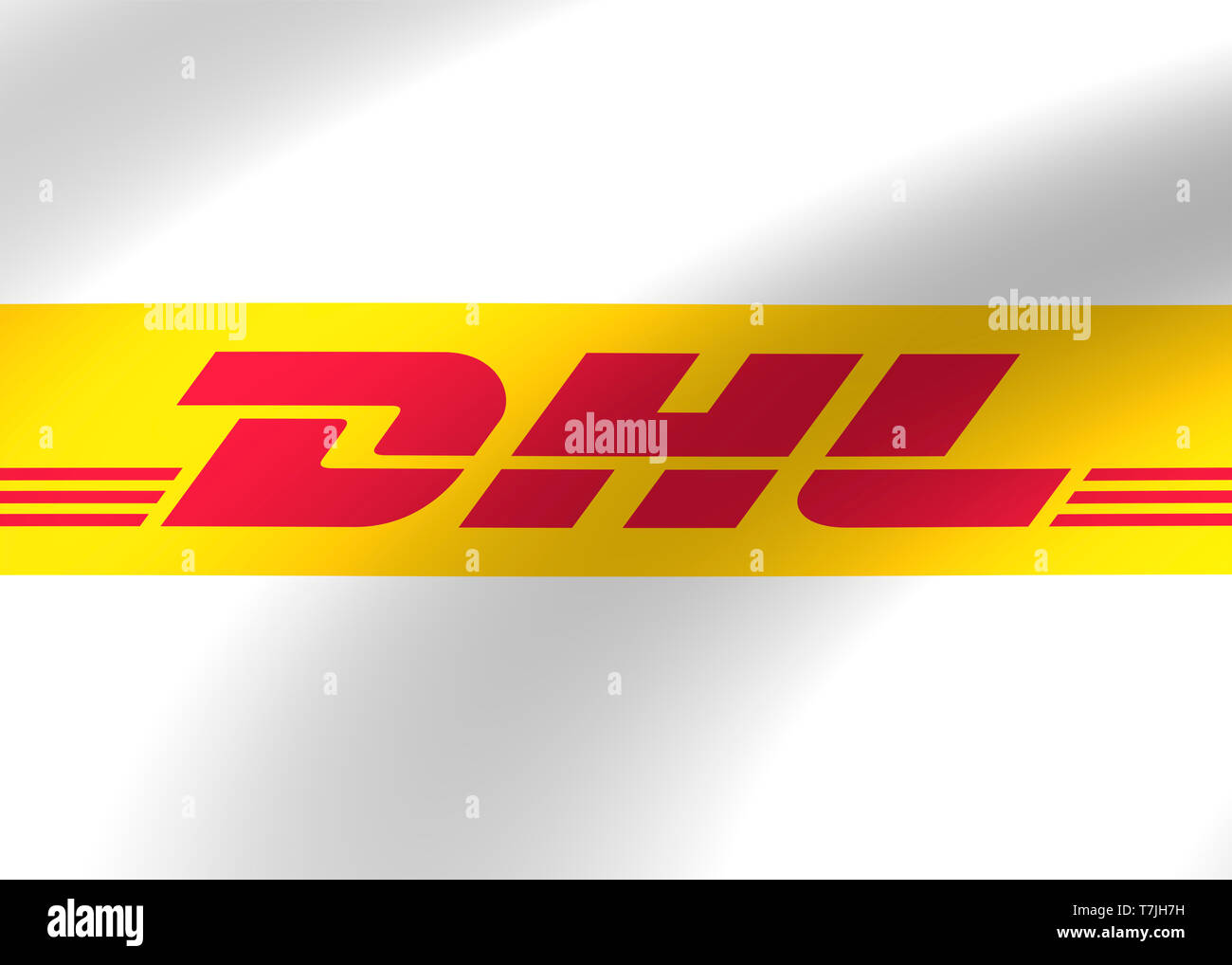 Dhl logotype hi-res stock photography and images - Alamy