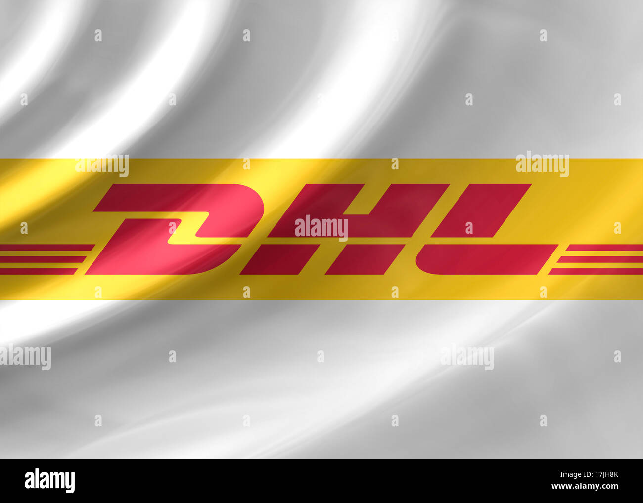 Dhl logo icon hi-res stock photography and images - Alamy