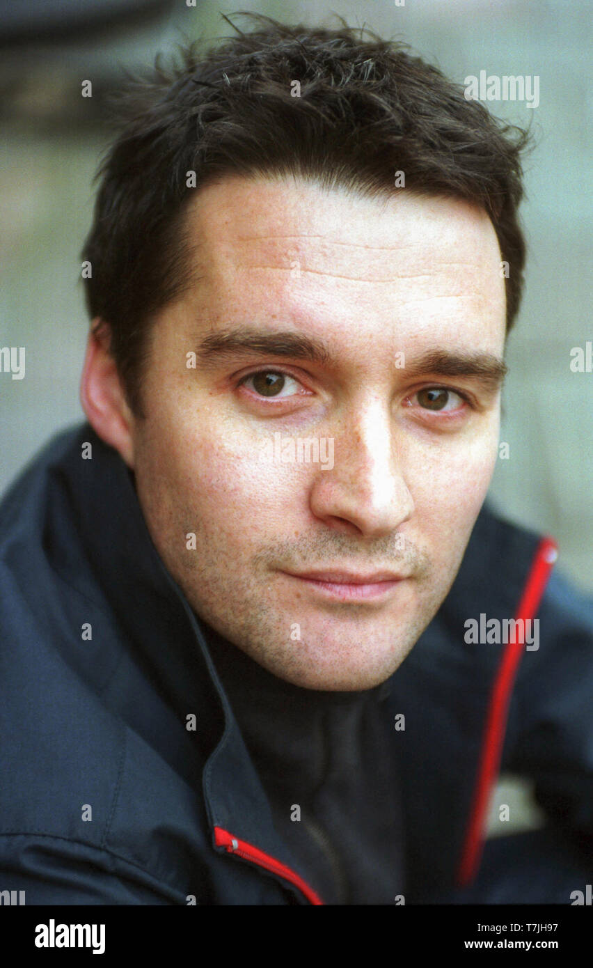 A portrait of actor Alistair McKenzie, star of the BBC series Monarch ...