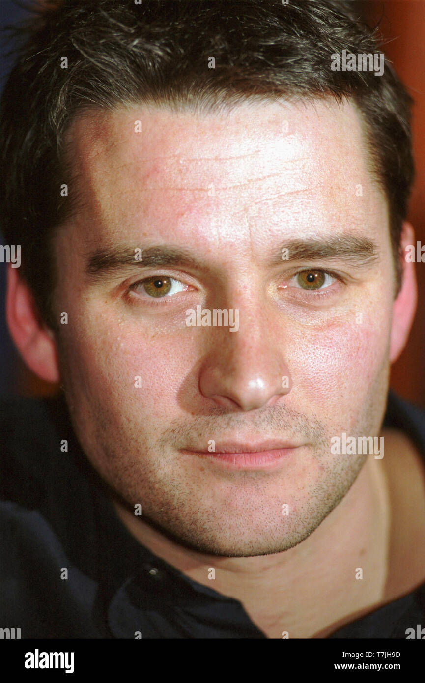 A portrait of actor Alistair McKenzie, star of the BBC series Monarch ...