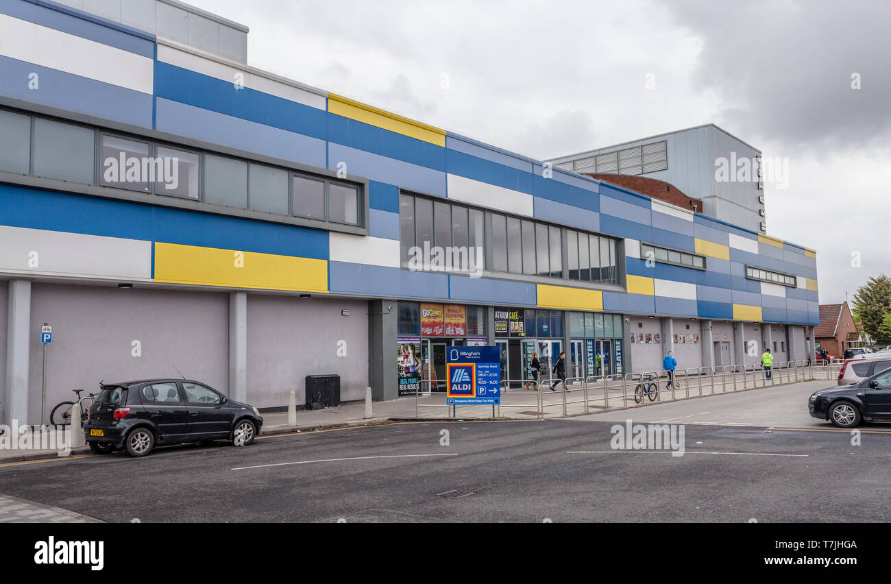 Billingham Forum leisure centre and theatre,England,UK Stock Photo - Alamy