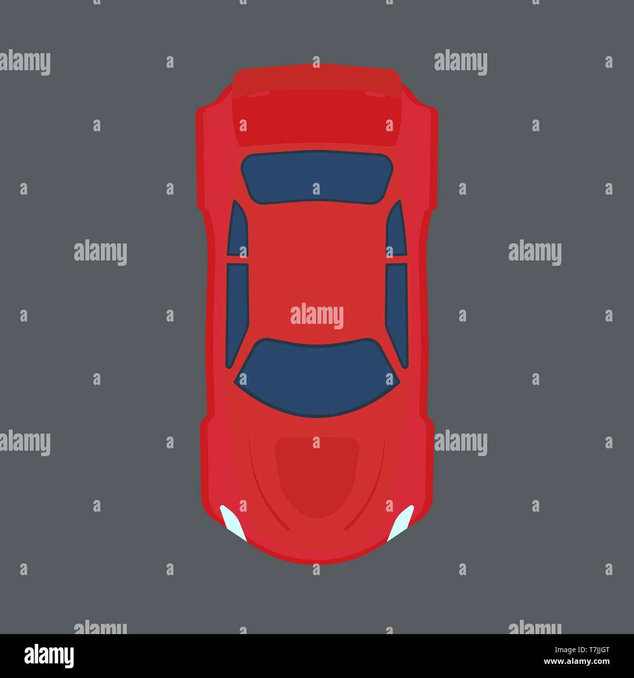 Cartoon Car Images Top View