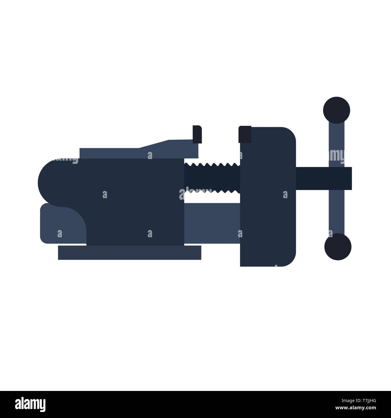 Iron clamp Stock Vector Images - Alamy
