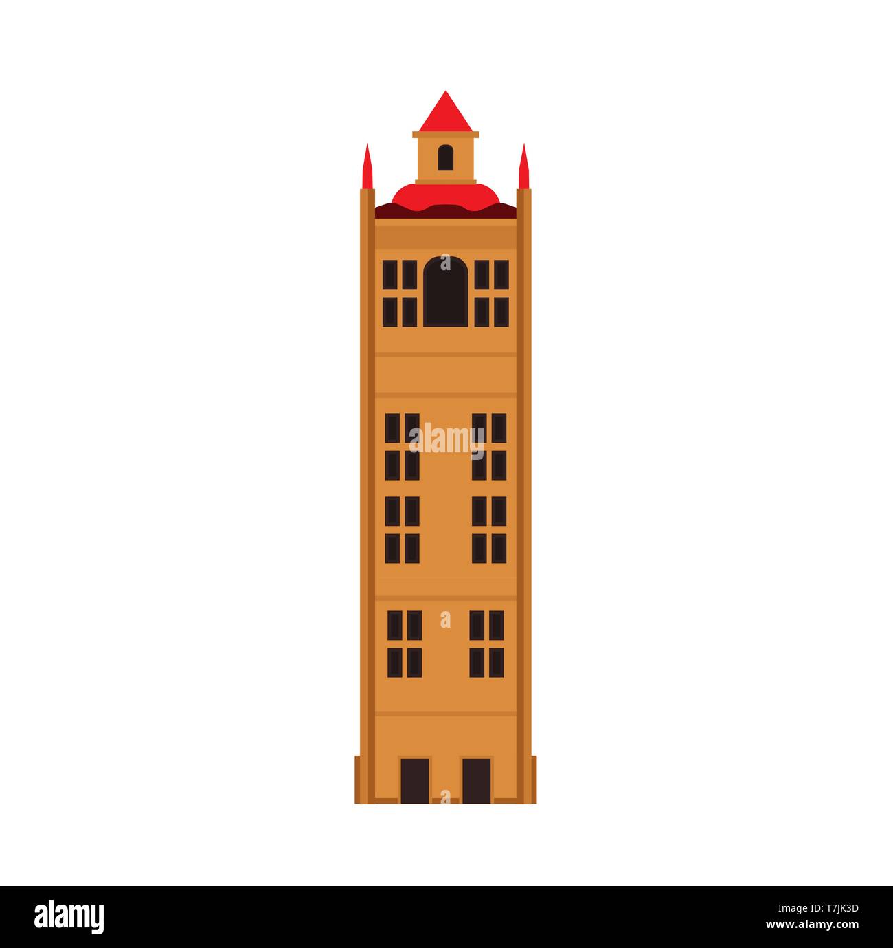 Tall stone structure Stock Vector Images - Alamy