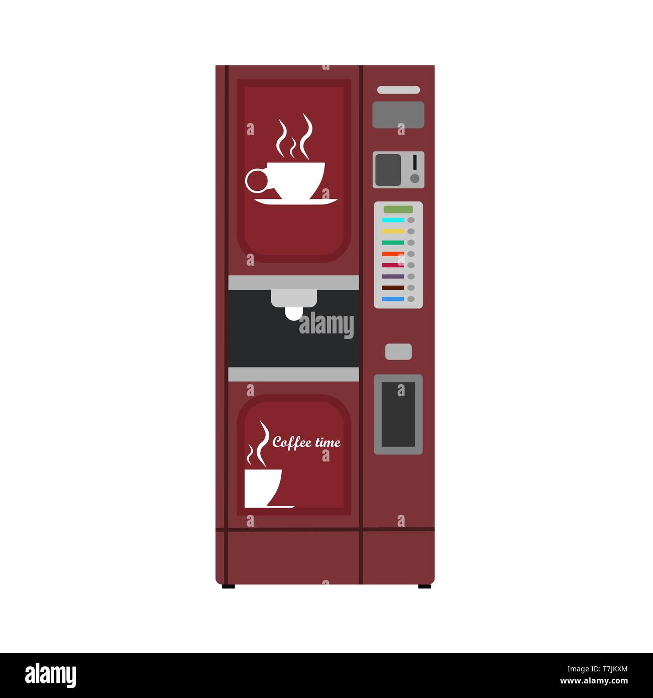 Automated beverage dispenser Cut Out Stock Images & Pictures - Alamy
