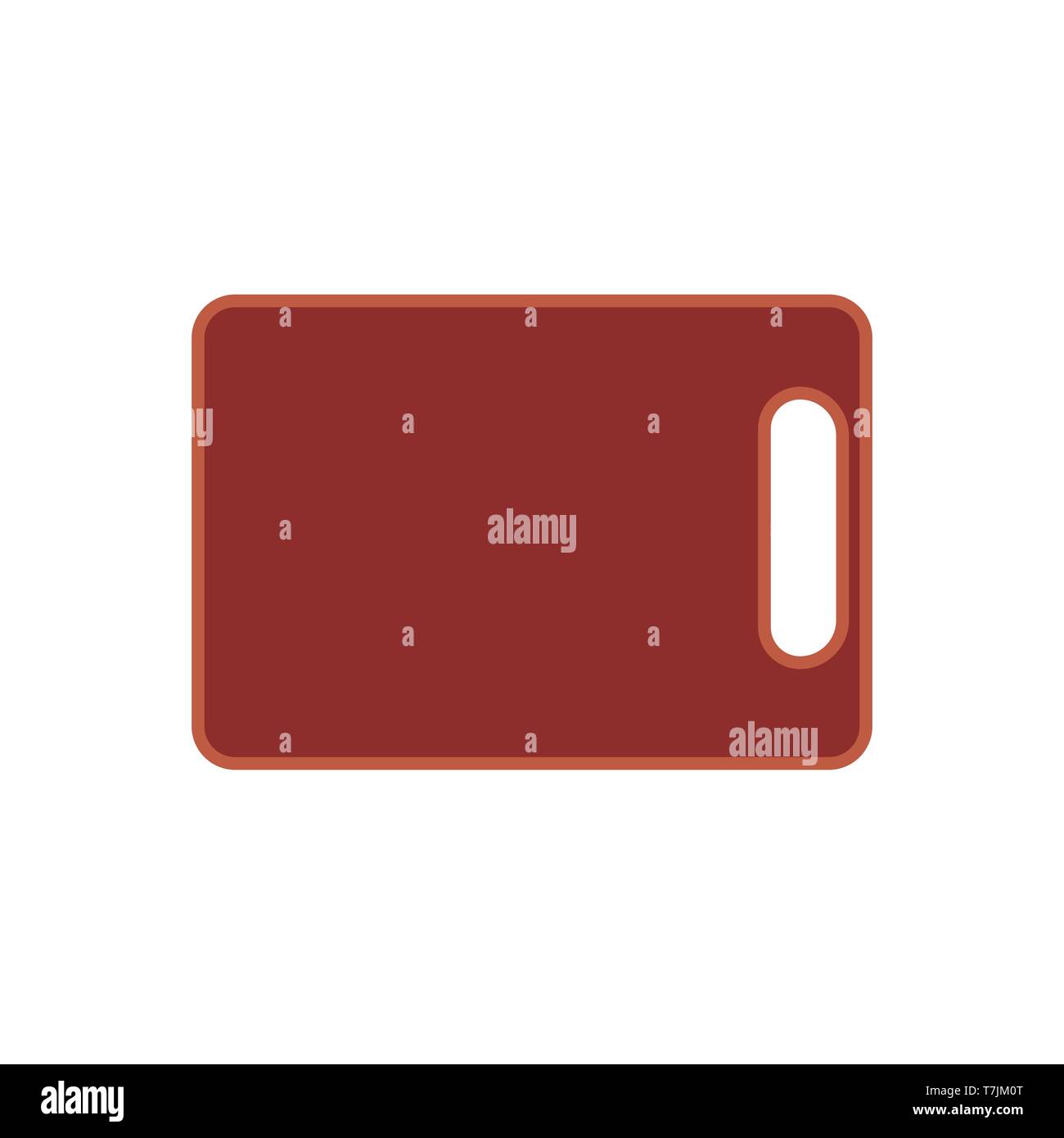 Chopping board vector wood cutting icon plank. Surface cooking material ...