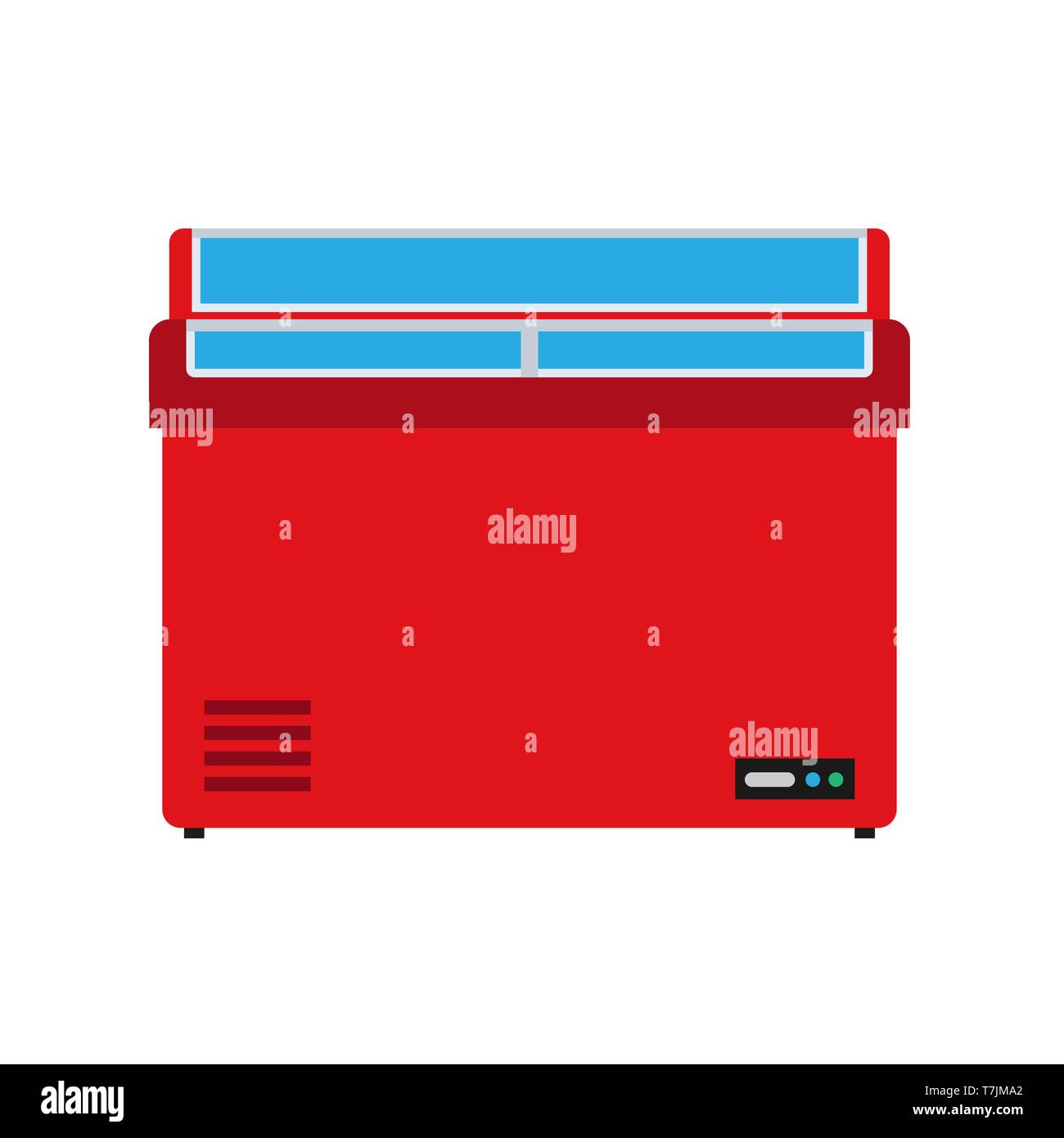Freezer shelf market Stock Vector Images - Alamy