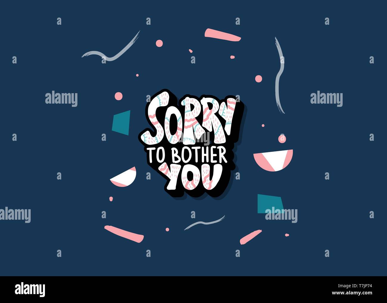 Apology letter Stock Vector Images - Alamy