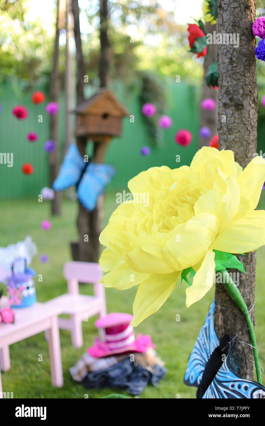 Summer camp decorations hi-res stock photography and images - Alamy