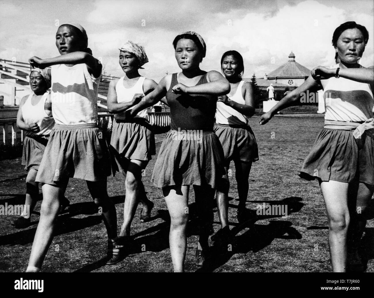 Mongolia female Black and White Stock Photos & Images - Alamy