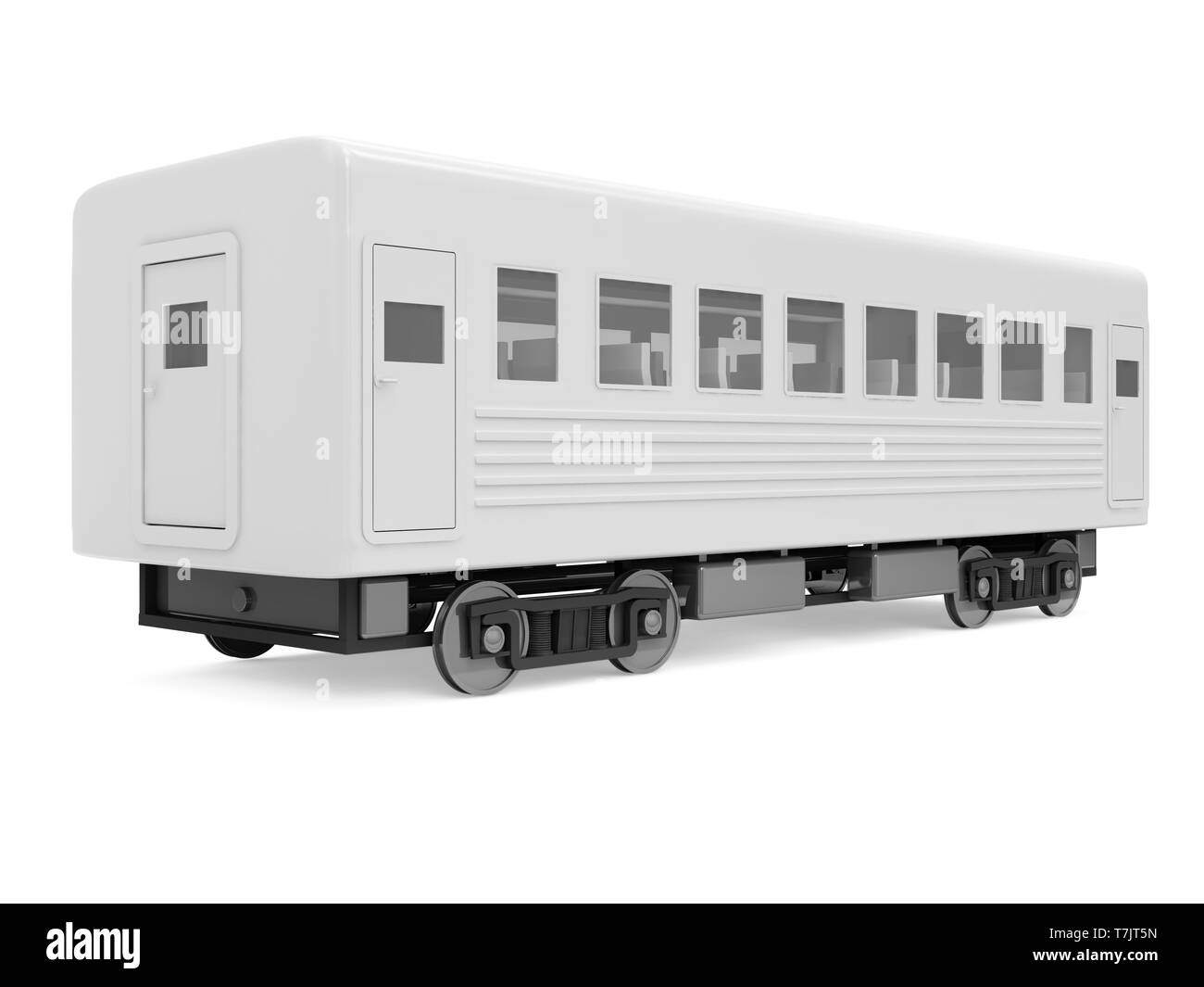 Wagon Train isolated on white background Stock Photo - Alamy