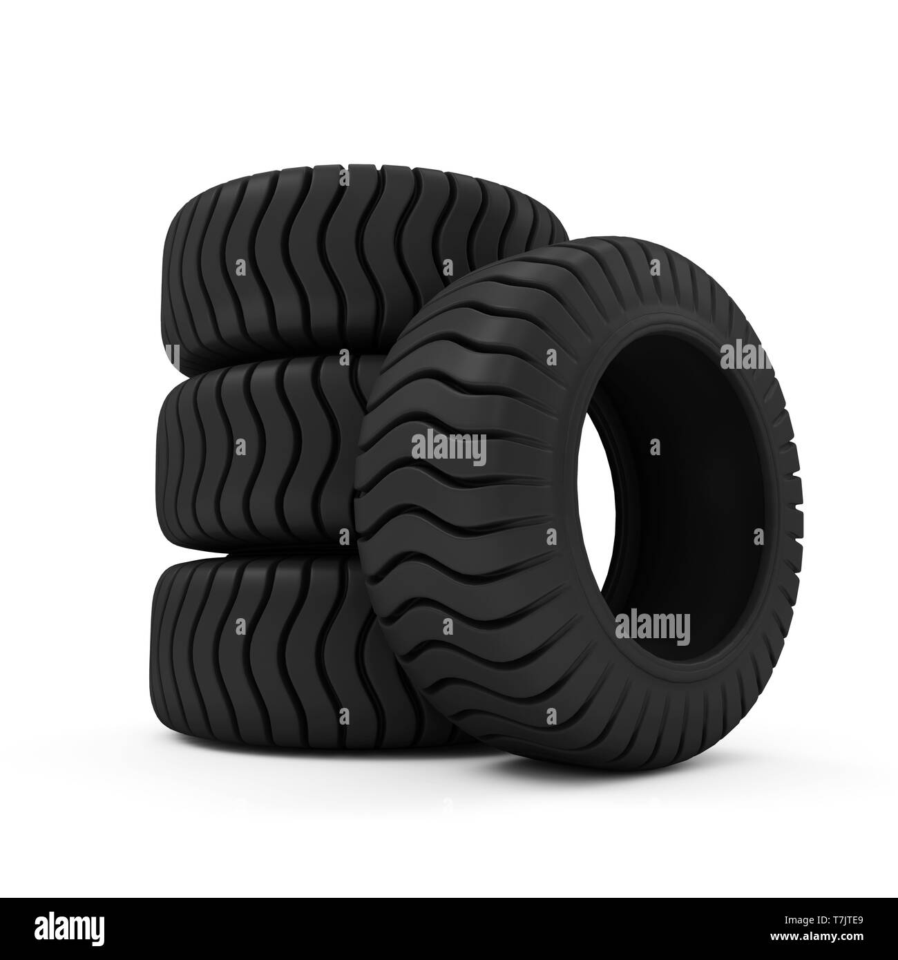 Big tire race Cut Out Stock Images & Pictures - Alamy