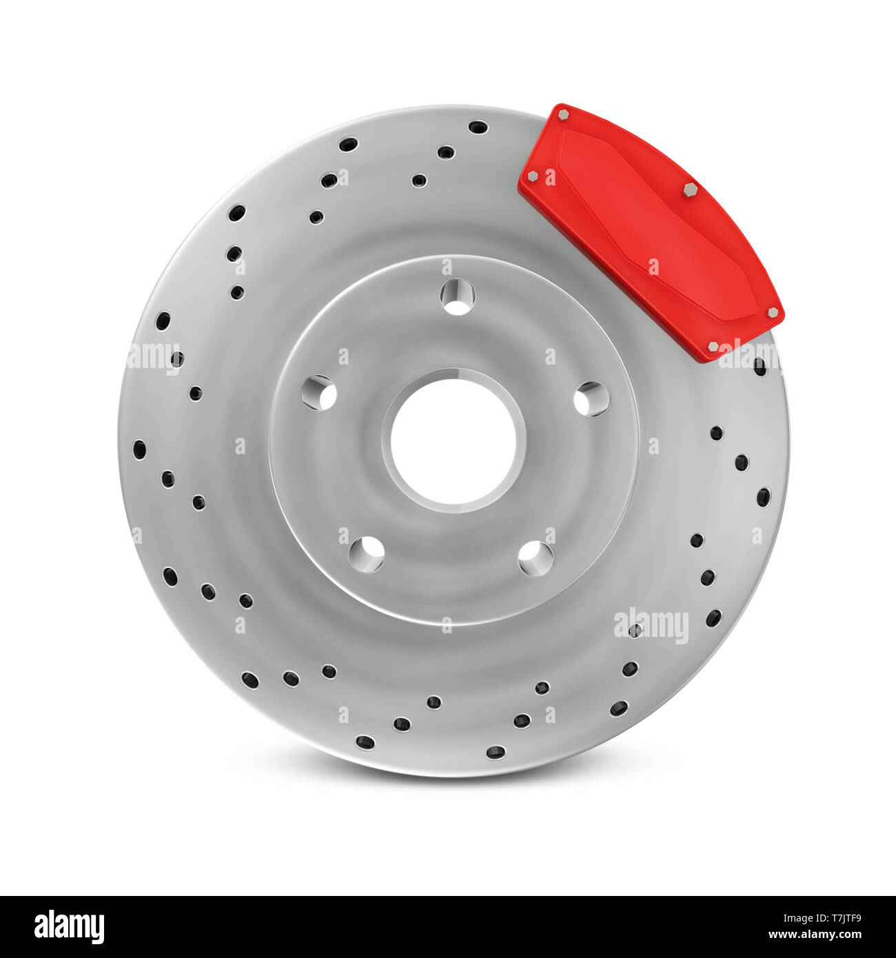 Brake Disc isolated on white background Stock Photo - Alamy