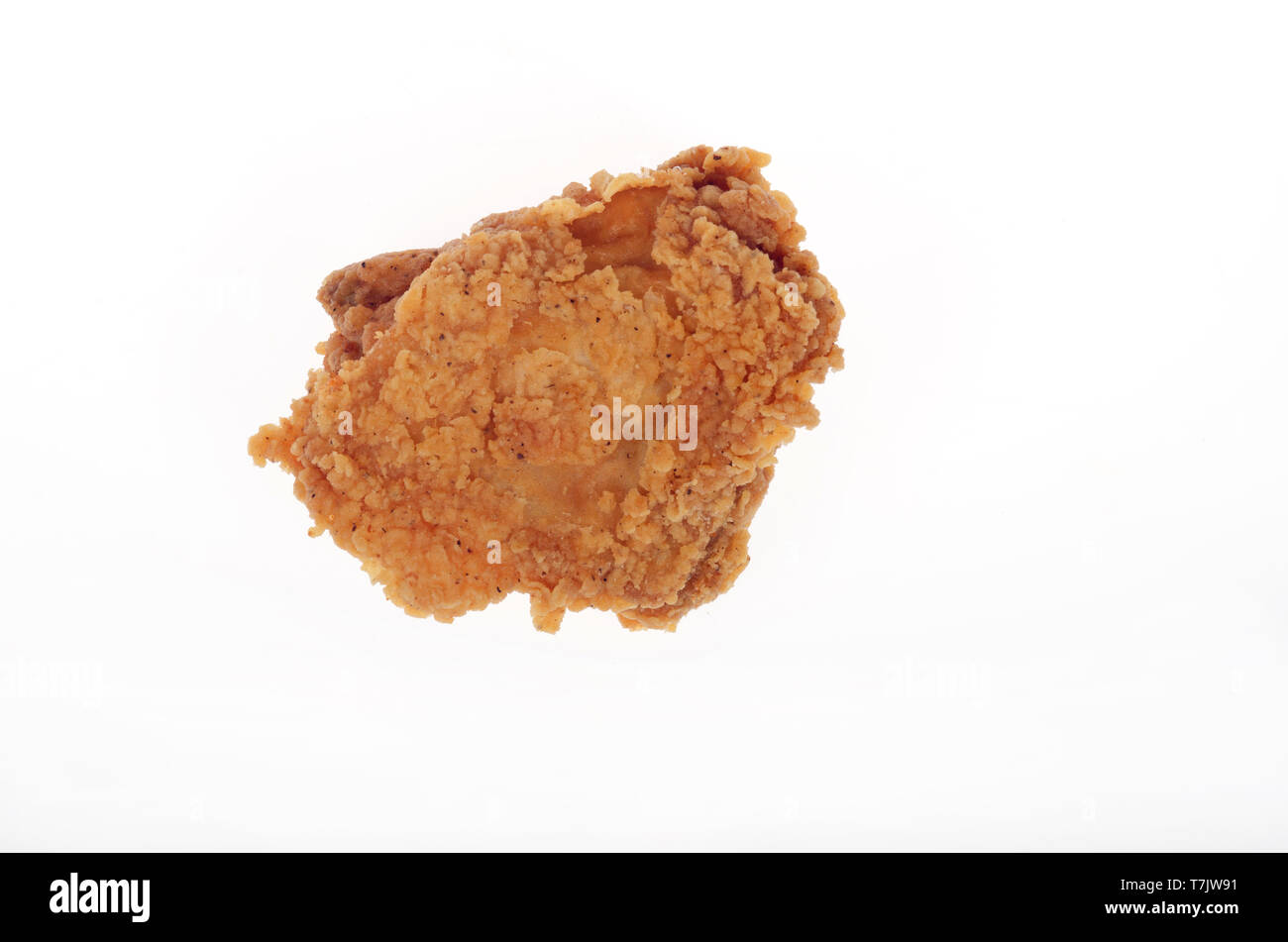 Crispy deep fried chicken thigh Stock Photo - Alamy