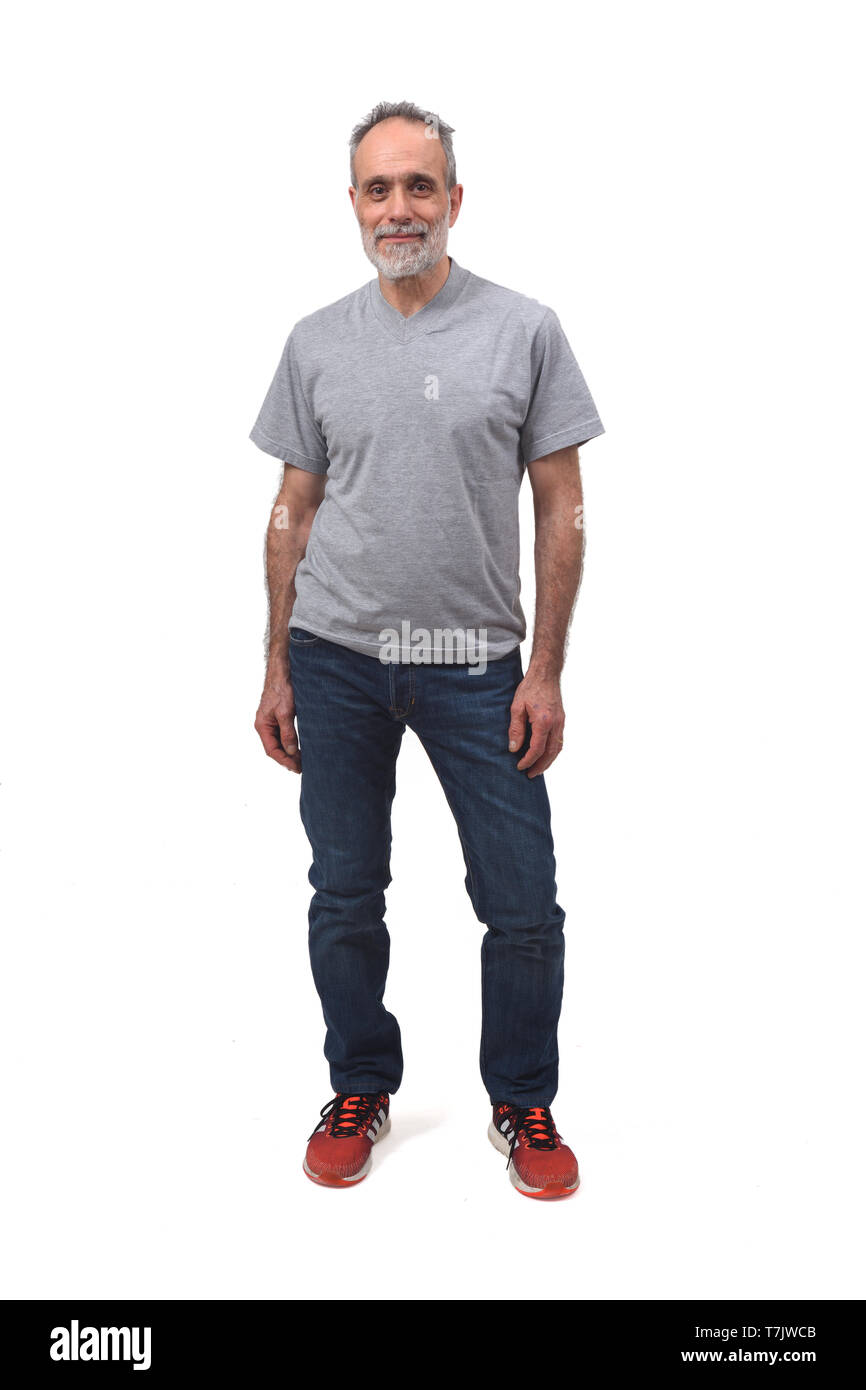 full portrait of a man Stock Photo - Alamy